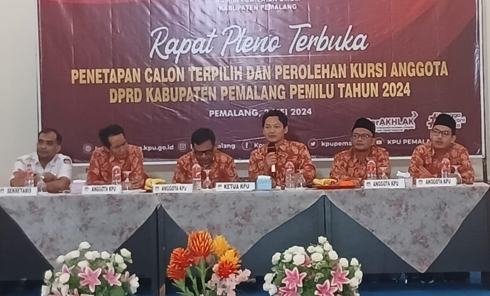 KPU Pemalang Tetapkan Calon Terpilih dan Perolehan Kursi - SMPANTURA - Berita Terkini dan ...