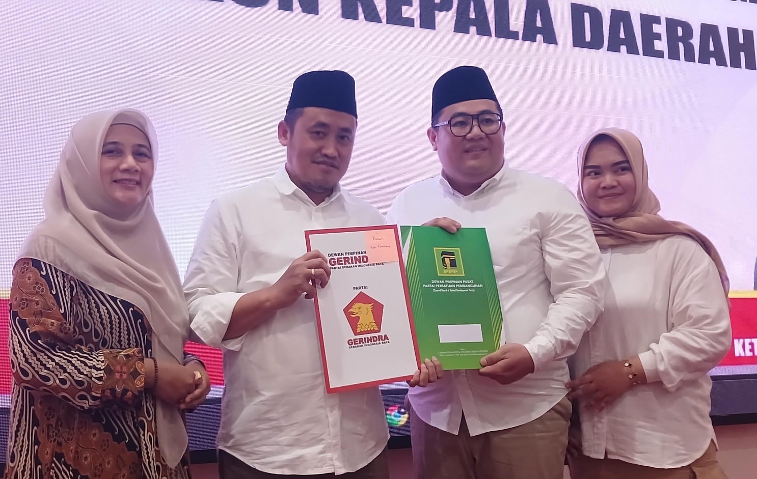 Mansur - Bobby Resmi Diusung Gerindra dan PPP jadi Balon Bupati dan ...